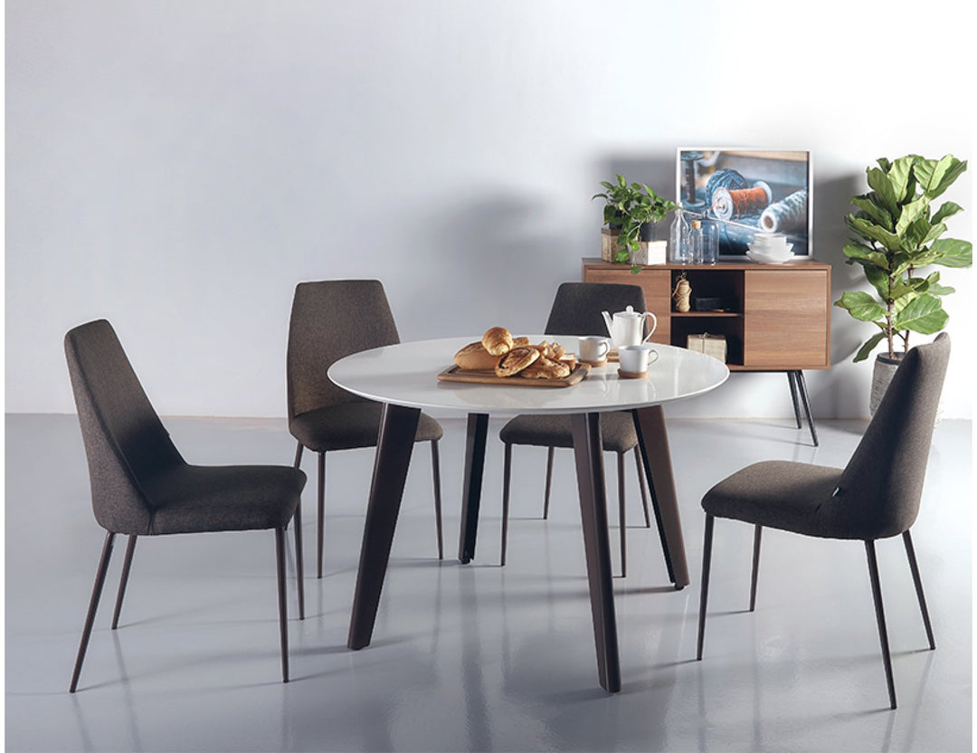 KAY Round Quartz Top Dining Table